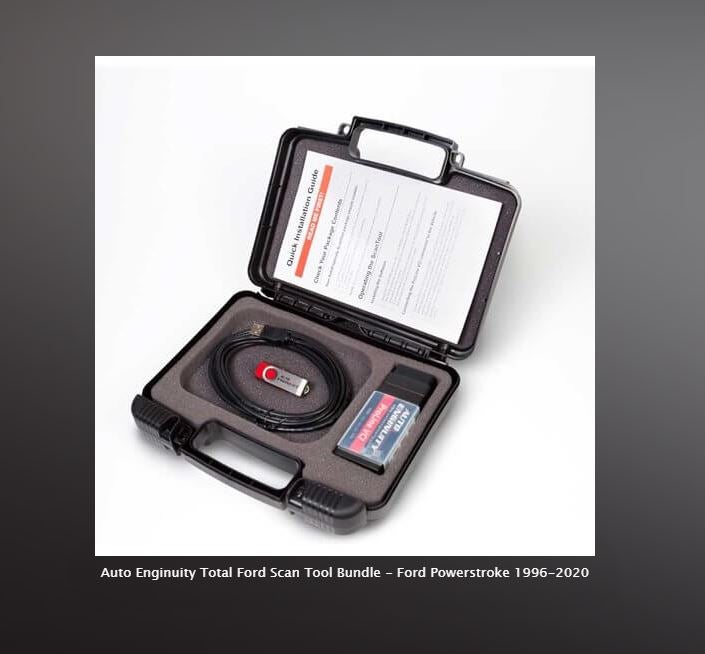 Auto Enginuity Total Ford Scan Tool Bundle - Ford Powerstroke 1996-2020 ...